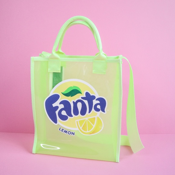 Fanta | Bags | Fanta Transparent Shopper Tote | Poshmark